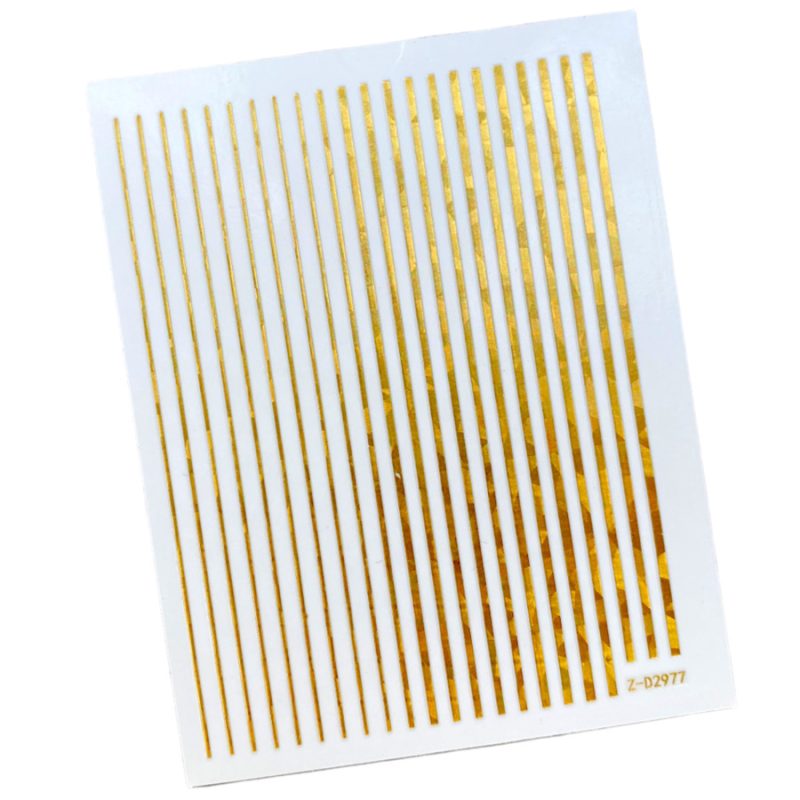 Sticker Lineas Holográfico Pop Finger – Bloom Point