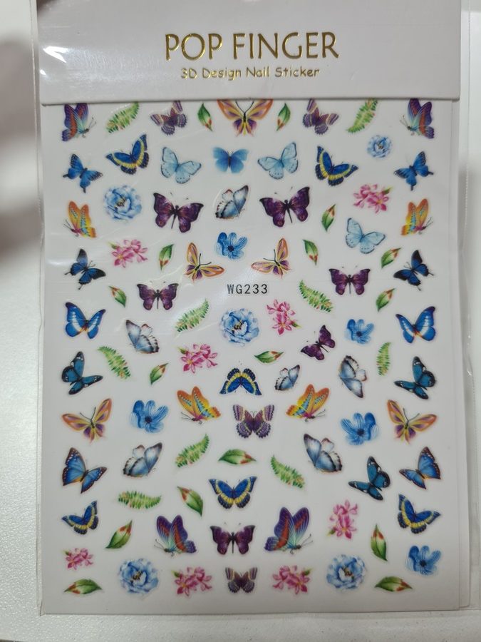 Sticker Mariposas Pop Finger - Bloom Point